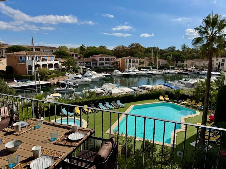 Appartement De Standing Sur Le Port Avec Piscine - Cogolin