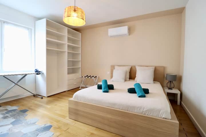 Génial T4 90m2 Cosy&clim 3 Chb 2 Sdb - Strasbourg