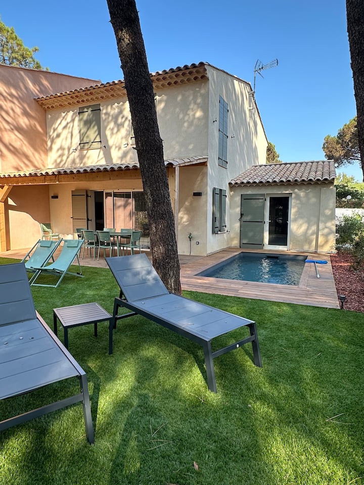 Villa 4 * - Piscine Privée - Plages La Nartelle - Sainte-Maxime
