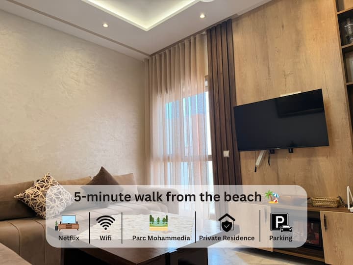 Appartement Cosy, à 5 Minutes De La Plage - Mohammédia