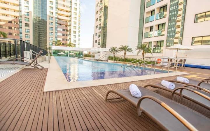 Flat No Hotel Athos Bulcão - Centro De Bsb - Brasília