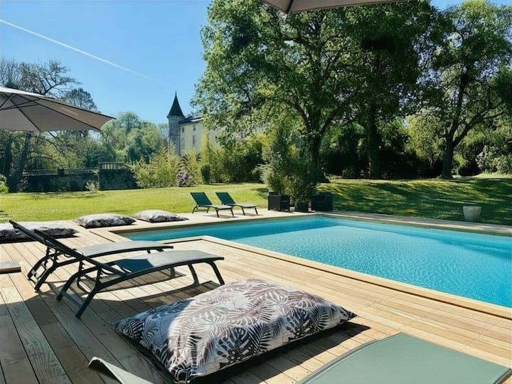 Château Avec Piscine Privée • 15 Pers - Libourne