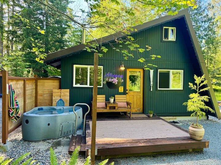 Cozy Mtn Cabin @ Mt Rainier~h Tub F Pit & Trails - Ashford