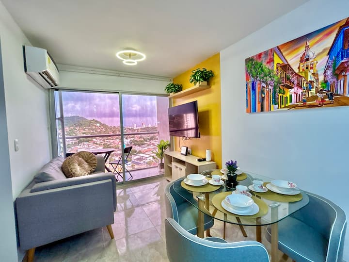 3br/ac/balcony/near Old City/airport & The Beach - Bolívar