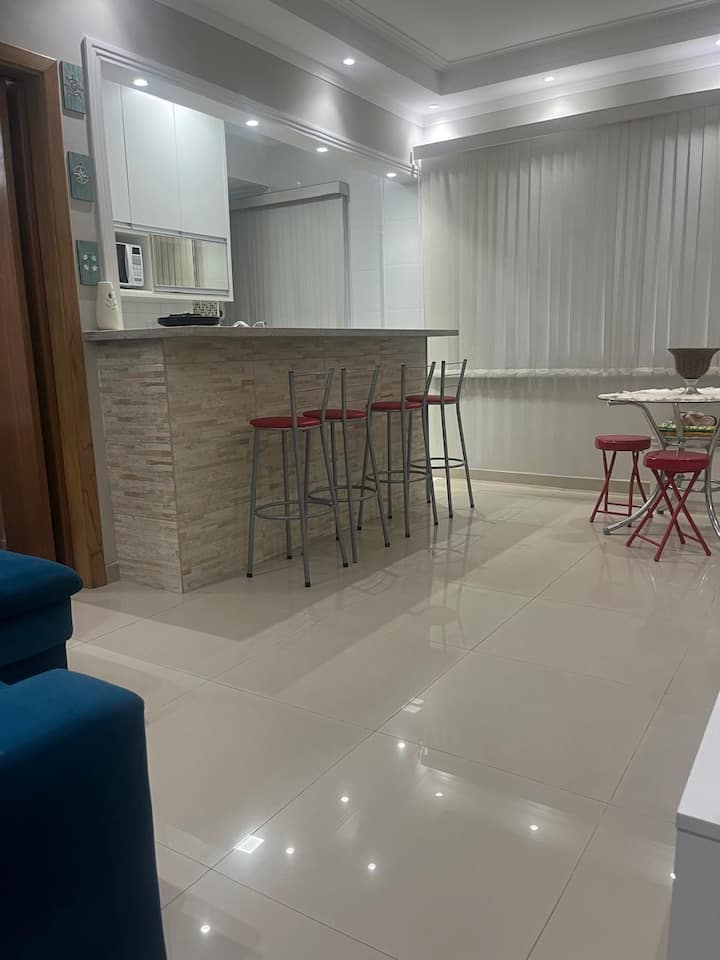 Lindo Apê Em Frente à Praia - Santos