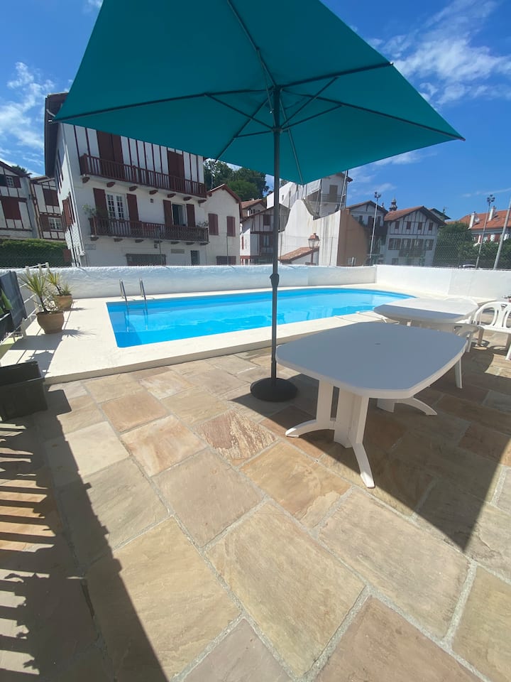 Appartement Tout à Pieds Avec Piscine - San Juan de Luz