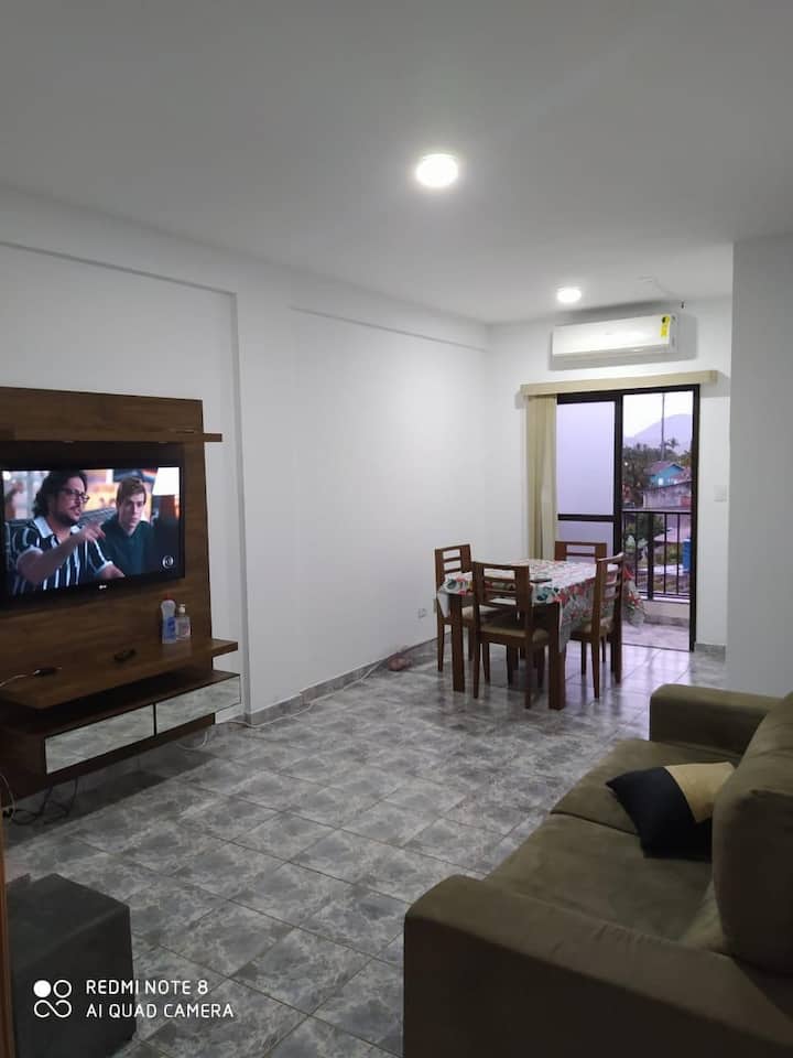 [09] Apto Confortável Perequê-acu Ar Condicionado - Ubatuba