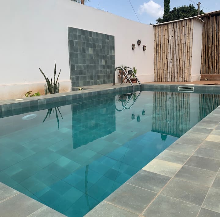 Villa Romelo Avec Piscine - Togo