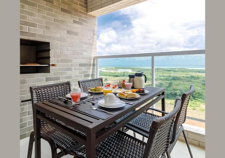 Salinas Park Resort 9° Andar Frente Mar 2/4 Até 8p - Salinópolis