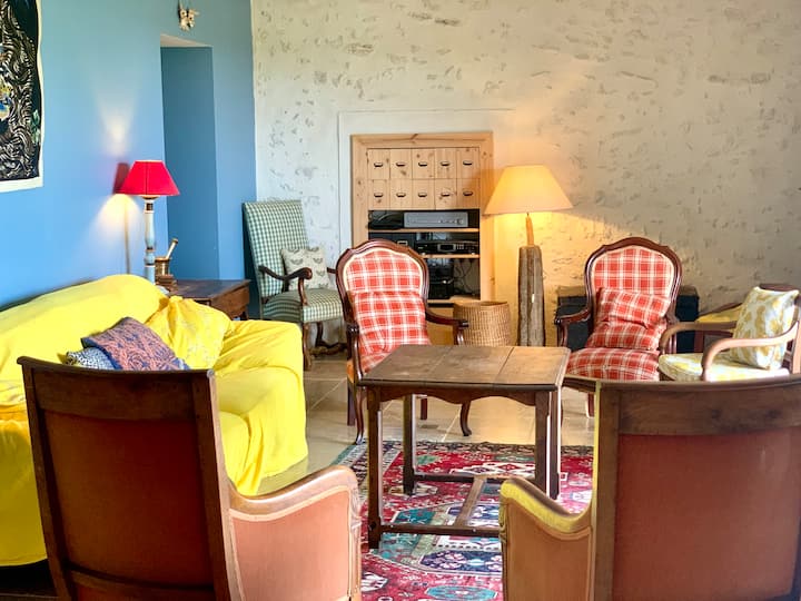 Villa Vignobles & Détente - Spa Nage Contrecourant - Sauternes