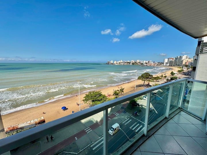 Apto. Frente Mar. 4 Qtos,2 Suítes,2garagem - Guarapari