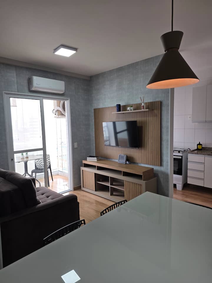 Apartamento Aconchegante 2 Quartos - (Ocian) - Praia Grande