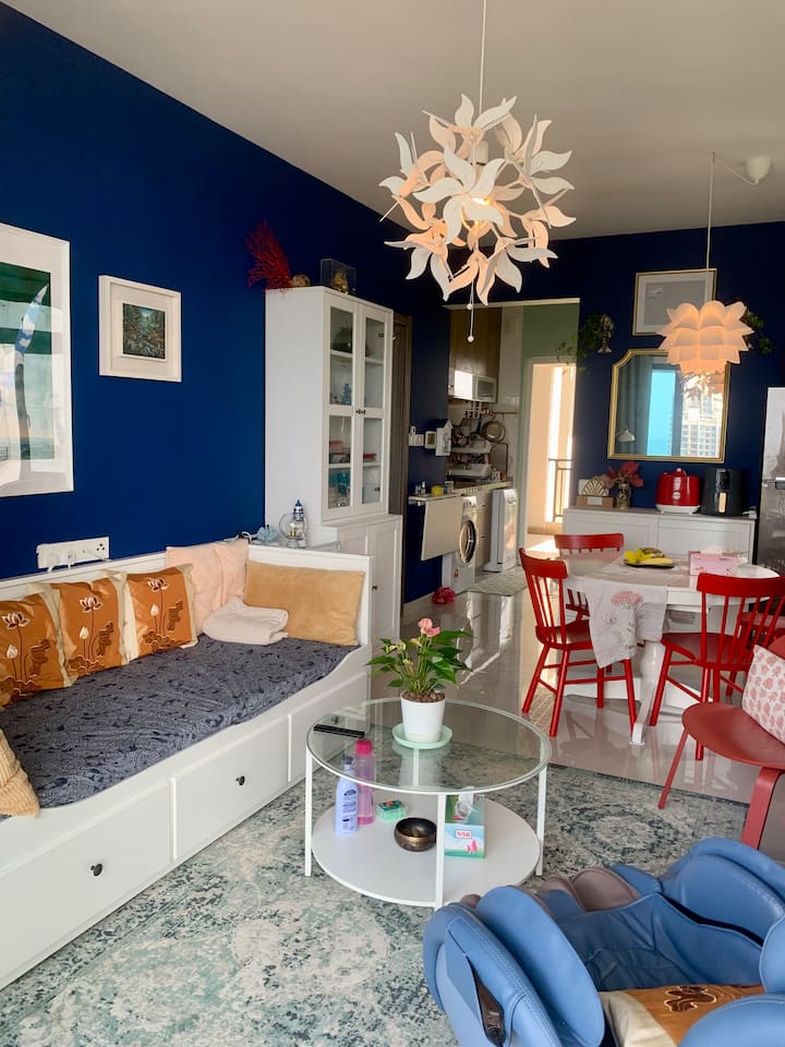 Seaview Colorful Apartment - Kukup