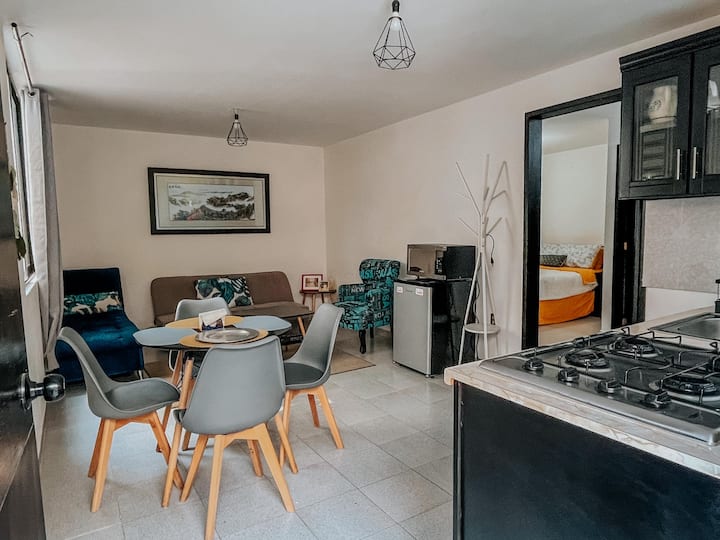 Loft Confortable, Céntrico, P. B., Entoluca Para 2 - Toluca