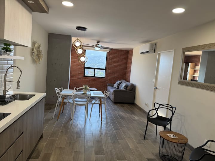 Apt/camaqueen/parking/ac/barrio Antiguo - Monterrey