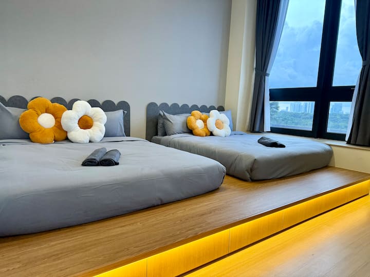 Sunway Grid Studio Retreat For4-6pax Near Legoland - ジョホール