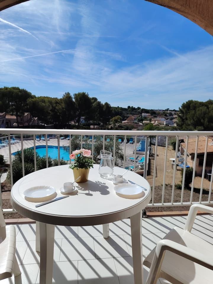 Les Hauts De Balaruc N°73 - Idéal Curistes - 3* - Balaruc-les-Bains