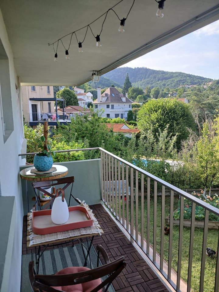 Charmant Studio De 30 M2 Avec Vue Exceptionnelle. - Chamalières