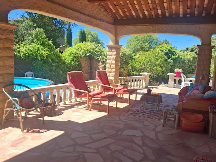 Chambre+terrasse -15 Min Lac Verdon-piscine Salée - Aups