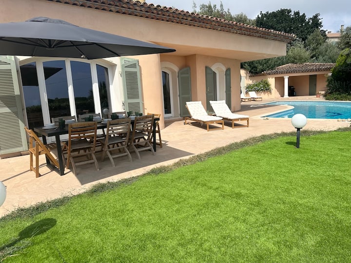 Villa In Super Cannes Sea Views And Pool - Cannes