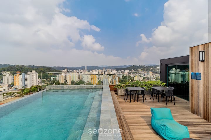 Cozy Comfort In Building With Pool Rup1405 - Blumenau
