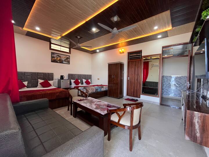 Best Hotel In New Tehri | Mountain View Balcony - New Tehri