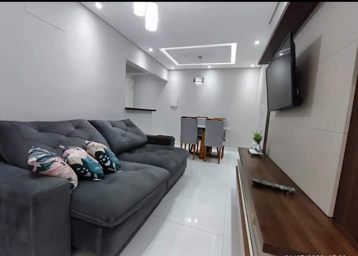 Ap Completo, Ah 3 Minutos Da Praia Aviação 
  Pg - Praia Grande