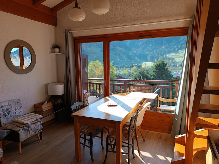 Appartement Avec Vue Magnifique - La Giettaz