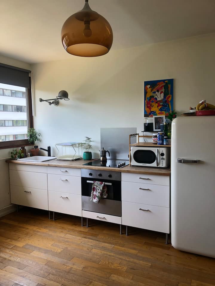 Bel Appartement Familial Canal De L'ourcq - Paris