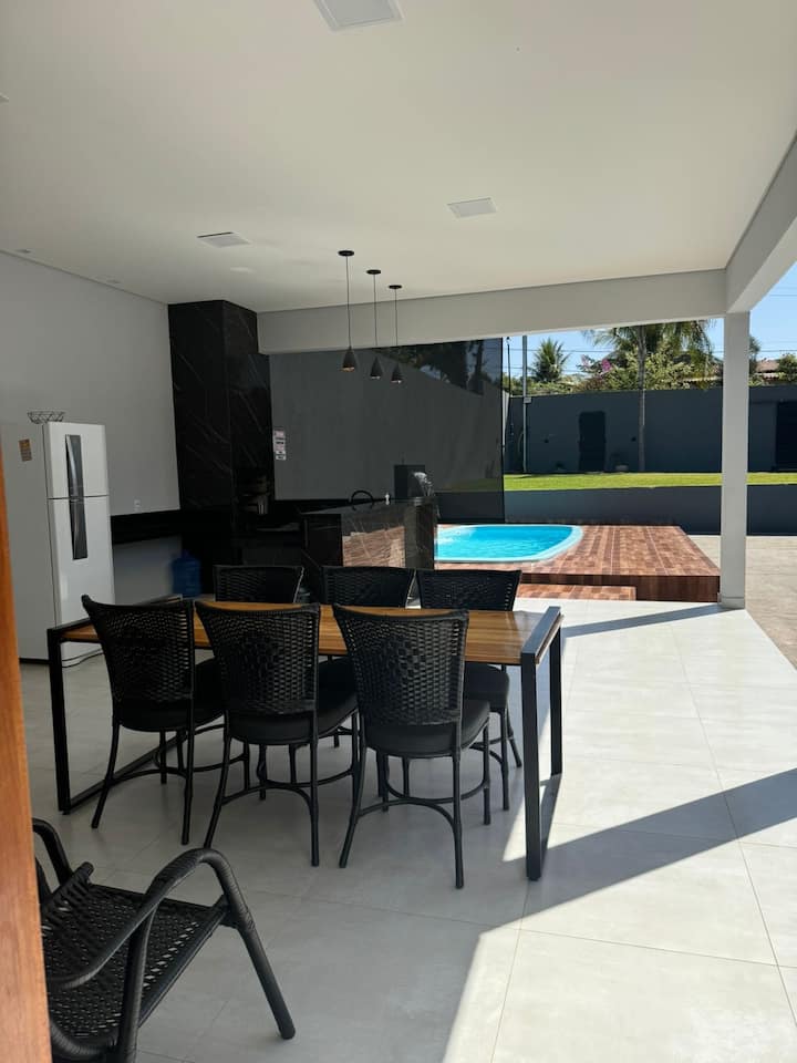 Casa Com Piscina E Pet Friendly, Bairro Tranquilo - Cuiabá