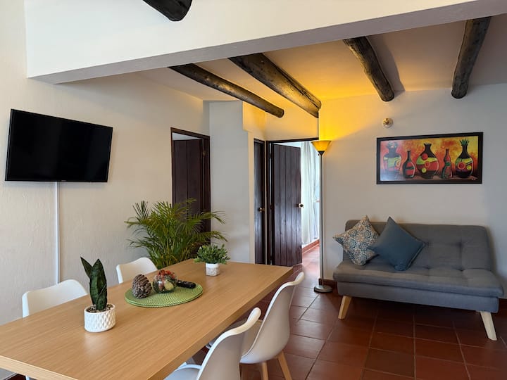 Hermoso Departamento Jardín. - Villa de Leyva