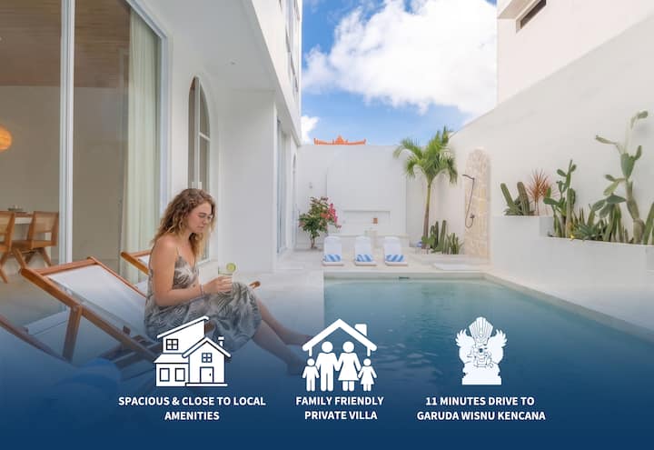 Family-friendly Villa: Poolside Comfort In Ungasan - Jimbaran