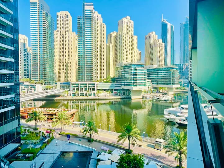 Unique & Elegant |Beach House Studio| Dubai Marina - 杜拜