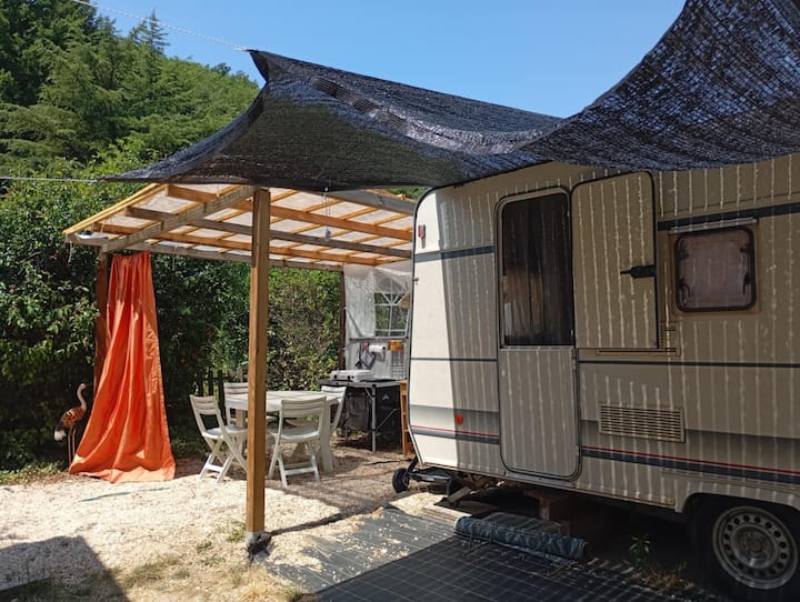 Je Loue Caravane Dans Un Jardin - Anduze