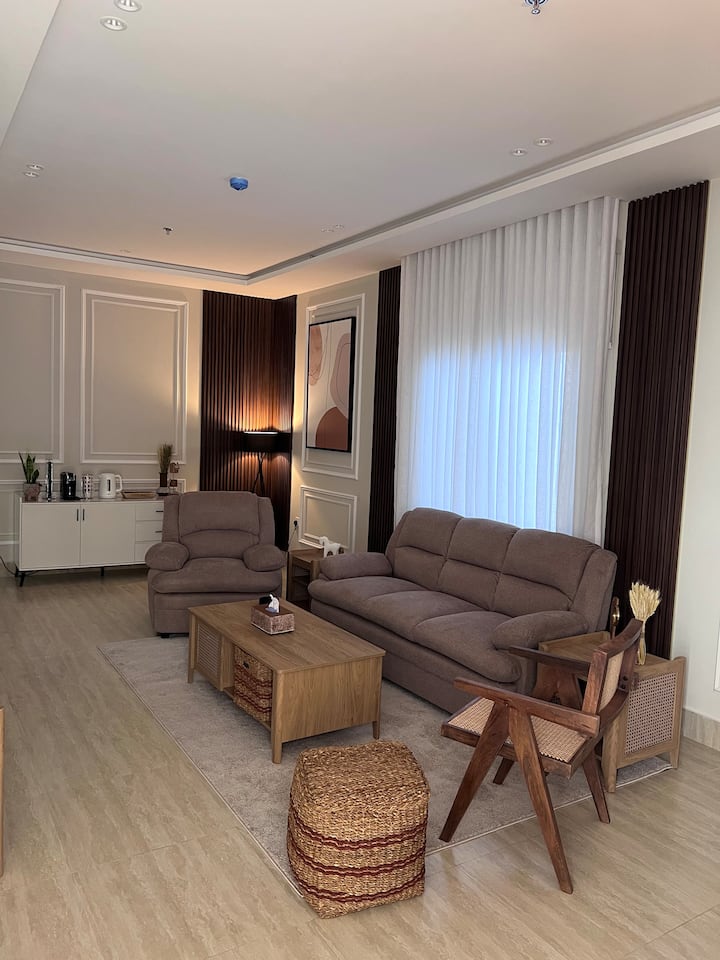 شقة بنية - C1 - Brown Apartment - Dammam