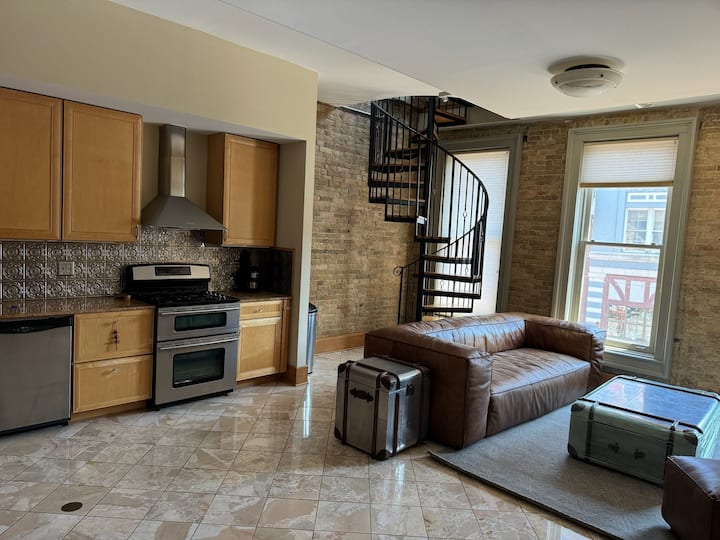 Loft Condo Next To Fiserv For 6 - ミルウォーキー, WI