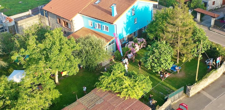 Casa Jardín Amplio 2 Km Playa - Isla