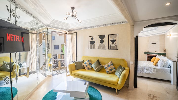 Studio Moderne Avec Piscine & Parking - Marrakesh