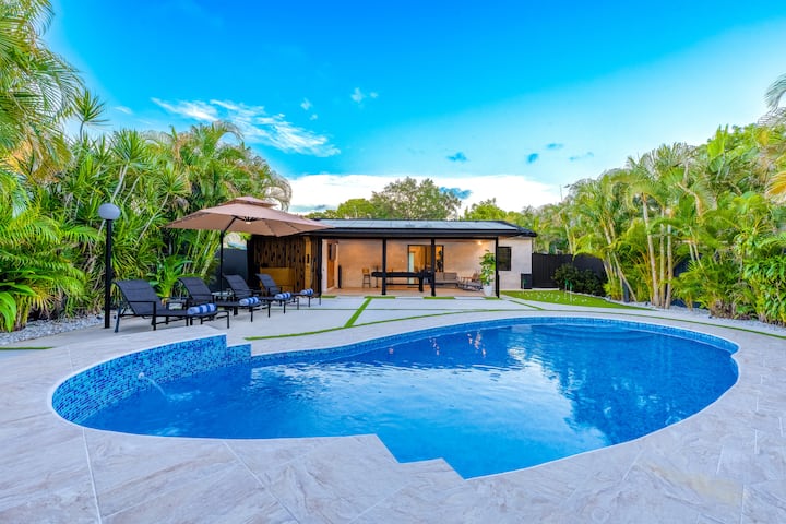 Lux Home:heated Pool,jacuzzi,beach Near,bbq,games - Fort Lauderdale, FL
