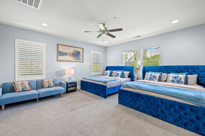 One- Floor Villa/bbq/6bd3ba/large Sofa/big Space - Riverside, CA