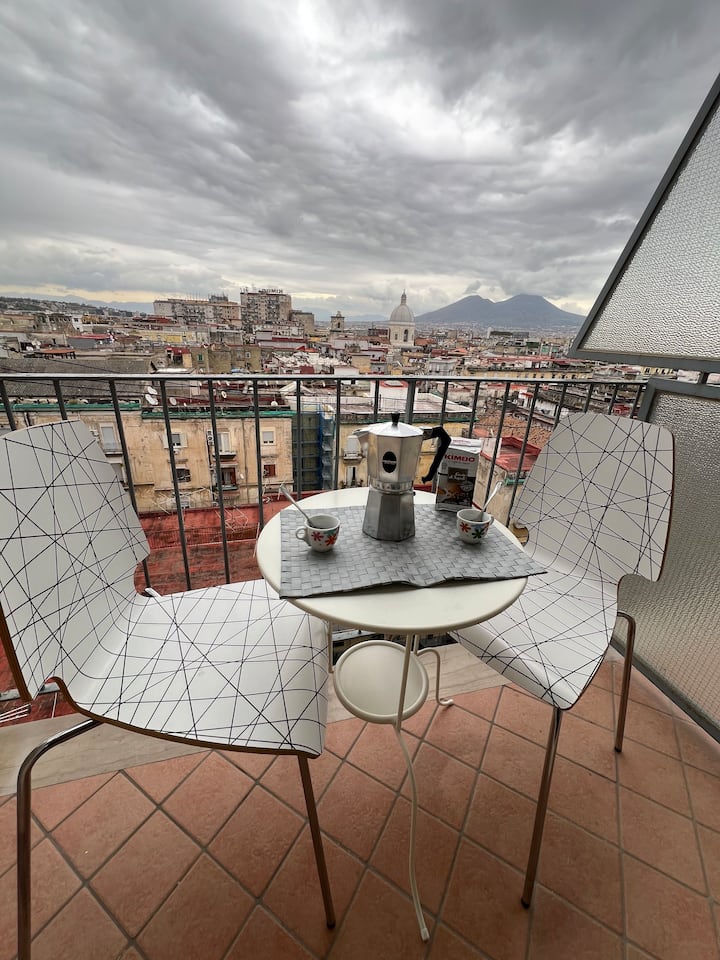 The Window On The Vesuvius (Naples Center) - Napoli