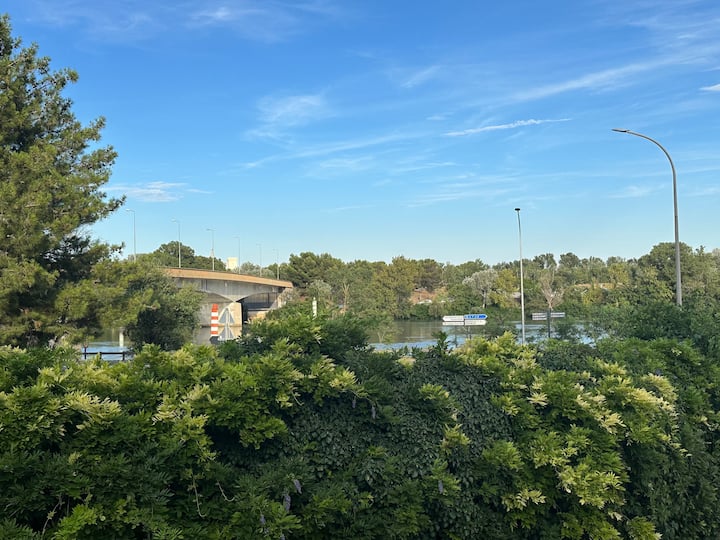 Duplex Avec Vue Sur Le Rhône - Avignon