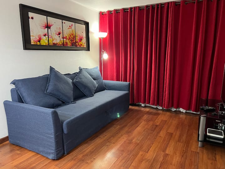 Lindo Dpto 2 Dormitorios Y 2 Baños En Pleno Centro - Chile