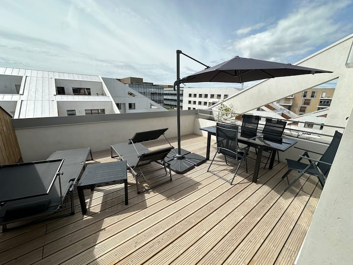 Dernier éTage 4 Pièces Terrasse - Châtenay-Malabry