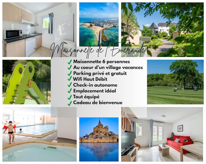 Maisonnette De L'emeraude - Piscine Partagée - Bretagne