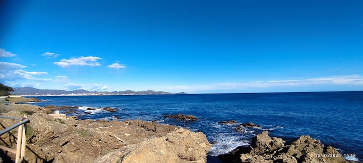 Studio Tout à Pied, Entre Mer Et Calanques. - Les Issambres