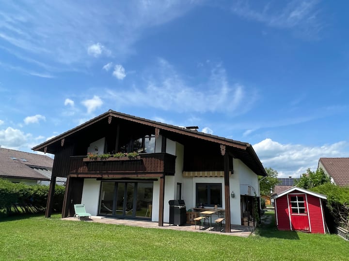 Chalet In Seenähe + Bergpanorama, 4zi 90m2 Blk - Ruhpolding