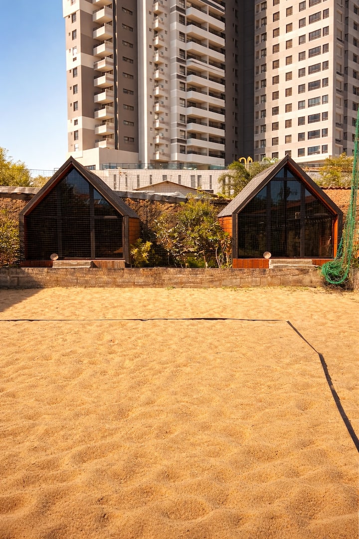 Chalés Exclusivos Com Gourmet E Quadra De Areia - Goiânia