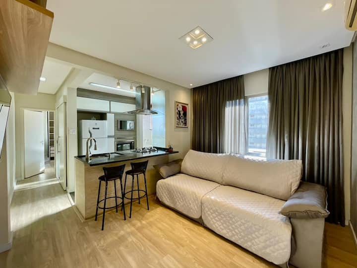 Apartamento Completo No Gonzaga (Quadra Da Praia) - Santos