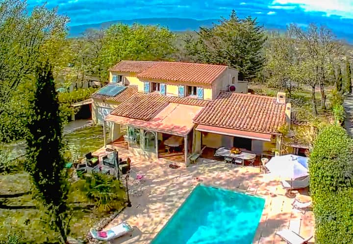 Grande Villa éQuipée Avec Piscine, 30min De La Mer - Provence-Alpes-Côte d'Azur
